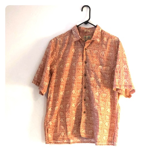 Shirts | Collared Pattern Button Up | Poshmark